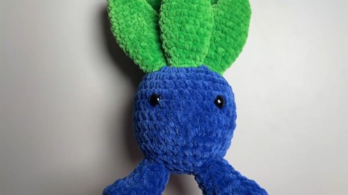 Oddish Pokemon Crochet Amigurumi Free Pattern - Amigurumiy