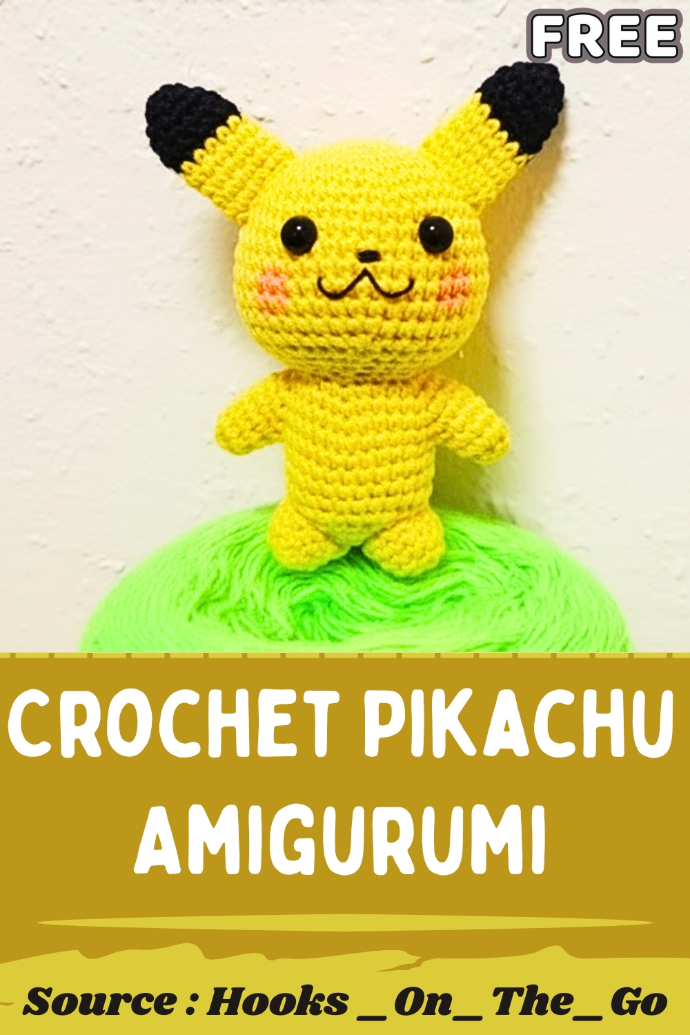 Crochet Pikachu Pattern Free Amigurumi For Pika Pika Fans - Amigurumiy