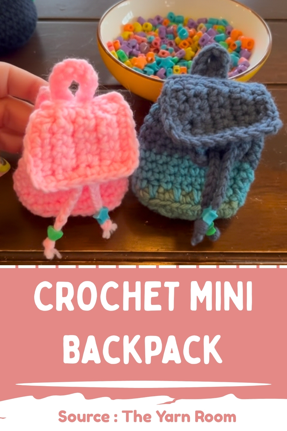 Crochet Mini Backpack Purse Free Pattern For Dolls And Keychains ...