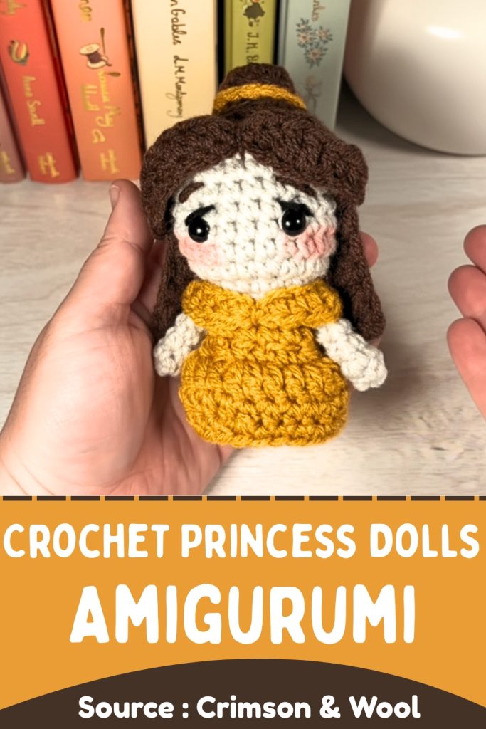 Crochet Disney Princess Dolls Amigurumi Pattern - Amigurumiy