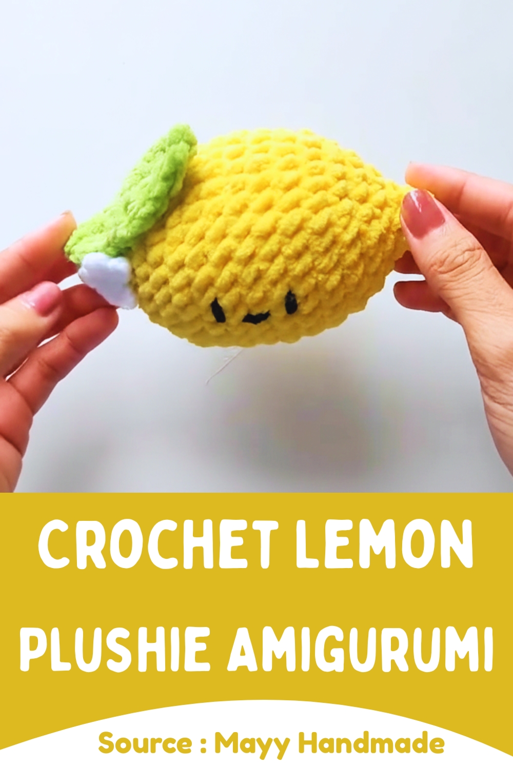 Crochet Lemon Plushie Pattern Free For A Fresh Summer Vibe - Amigurumiy
