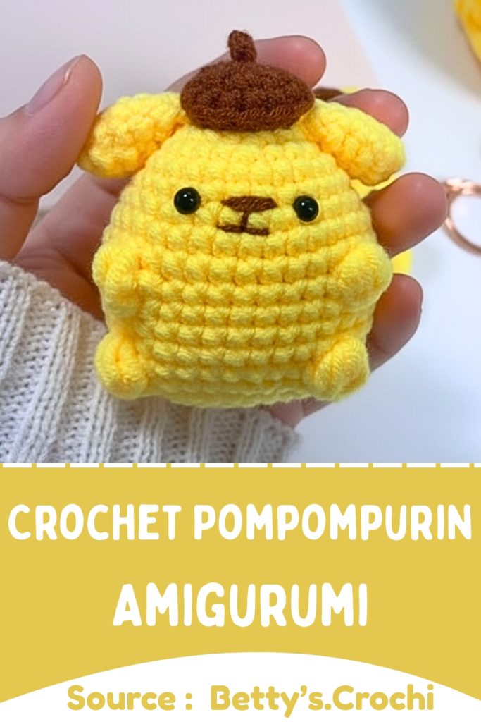 Cute Pompompurin Amigurumi Crochet Pattern - Amigurumiy