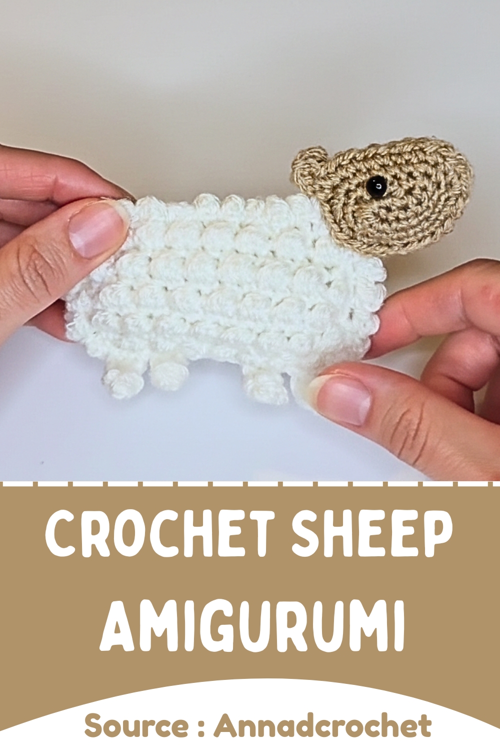 How To Crochet Adorable Sheep Amigurumi Pattern - Amigurumiy