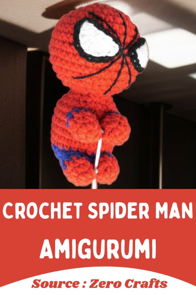 Adorable Spider Man Amigurumi Free Crochet Pattern - Amigurumiy