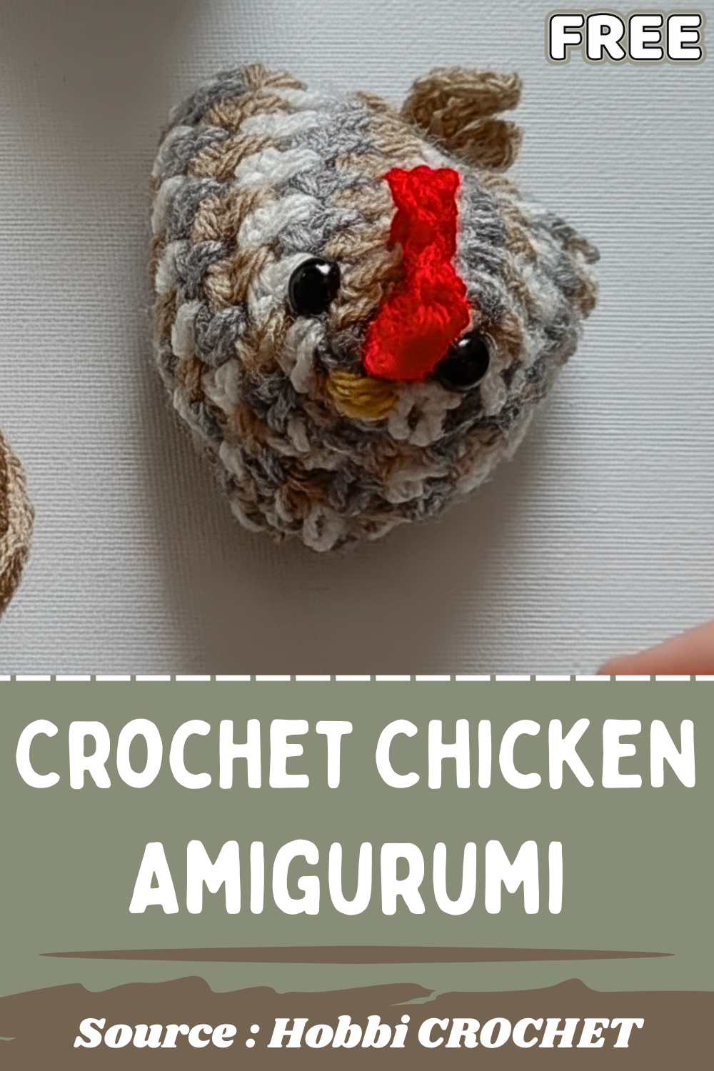 Crochet Chicken Amigurumi Free Pattern For Easter Decorations ...