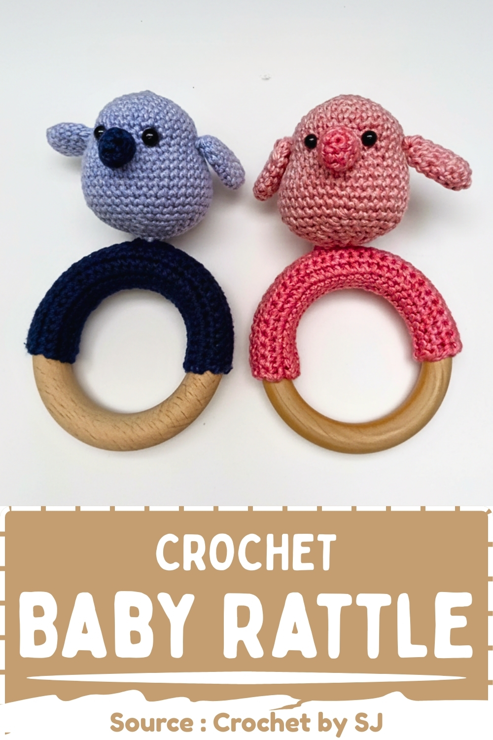 Crochet Baby Rattle Free Pattern Toys For Beginners - Amigurumiy