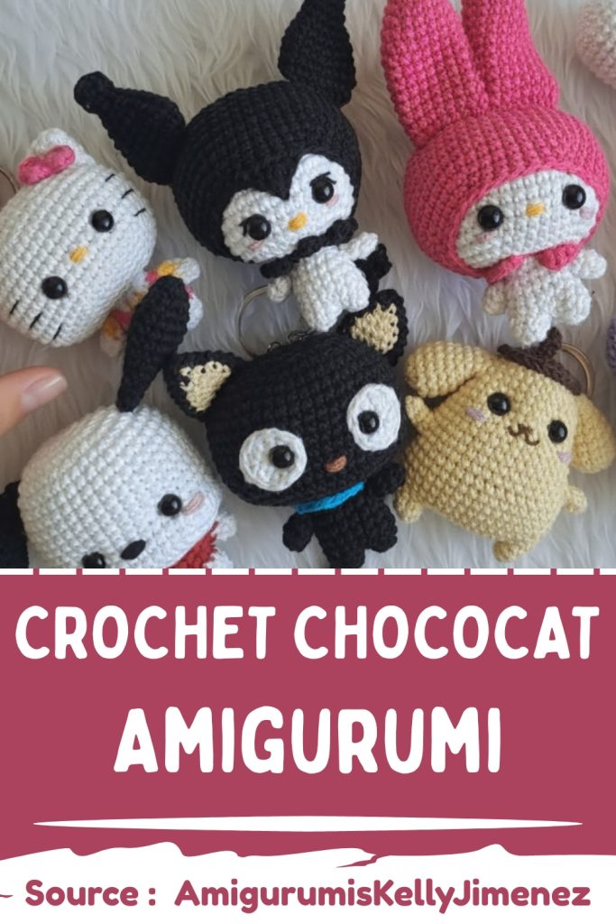 Cutest Crochet Black Chococat Amigurumi Free Pattern - Amigurumiy