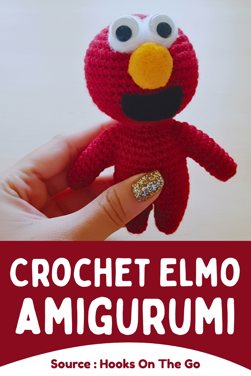Cute Elmo Amigurumi Free Crochet Pattern - Amigurumiy