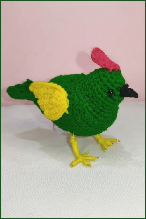 Handmade Crochet Woolen Birds Free Pattern - Amigurumiy