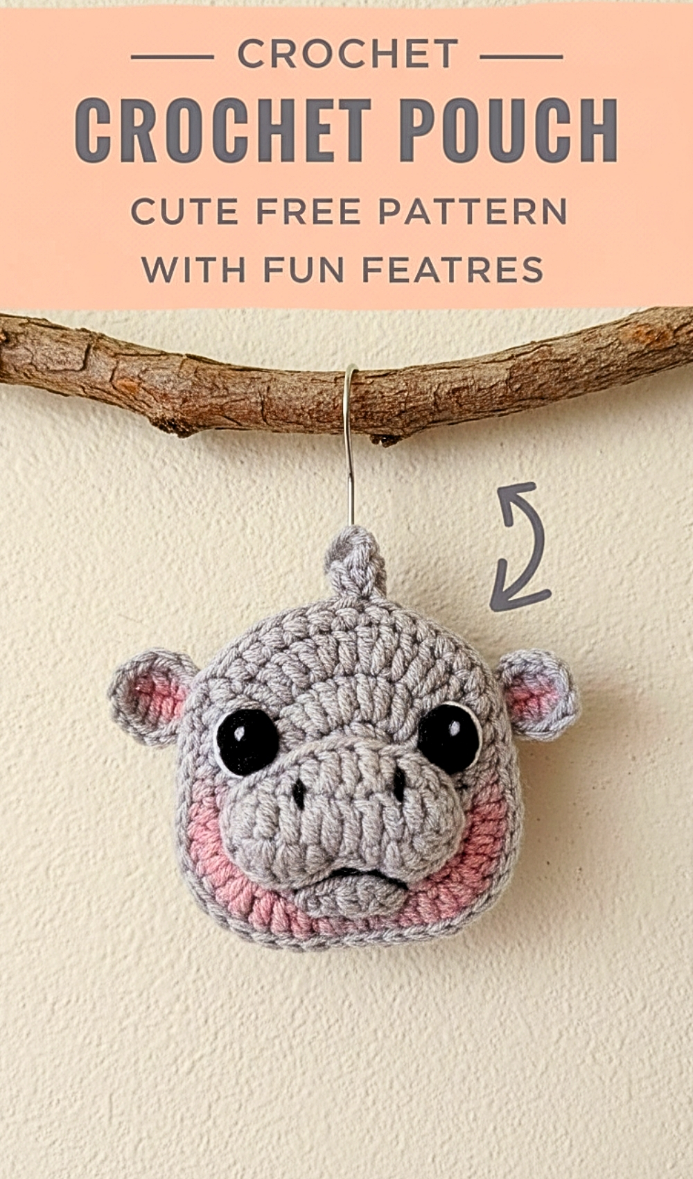 Crochet Pouch Cute Free Pattern With Fun Features - Amigurumiy